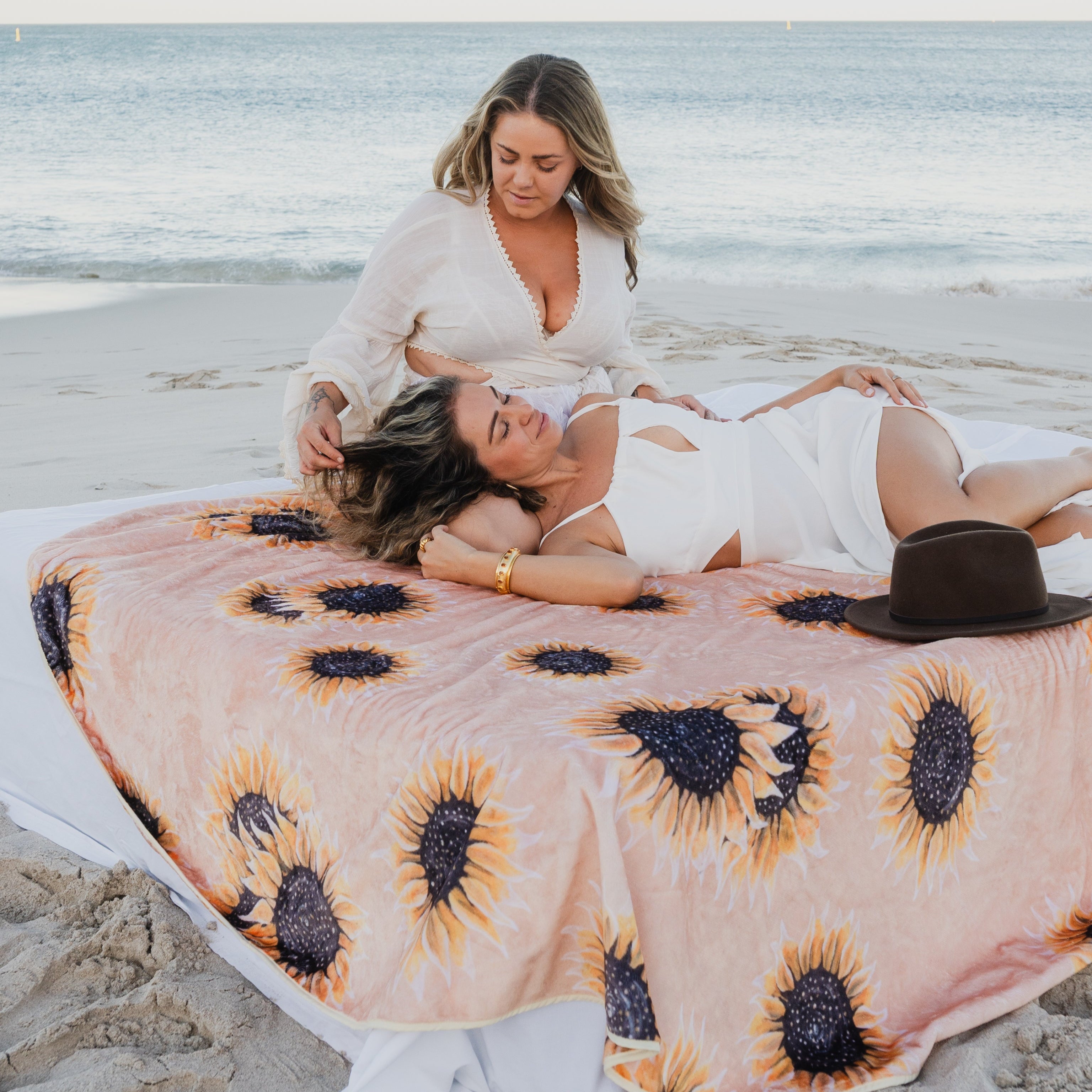 The Sunflower Splash Blanket (2m round) - PRE ORDER BEGINNING OF DEC ...